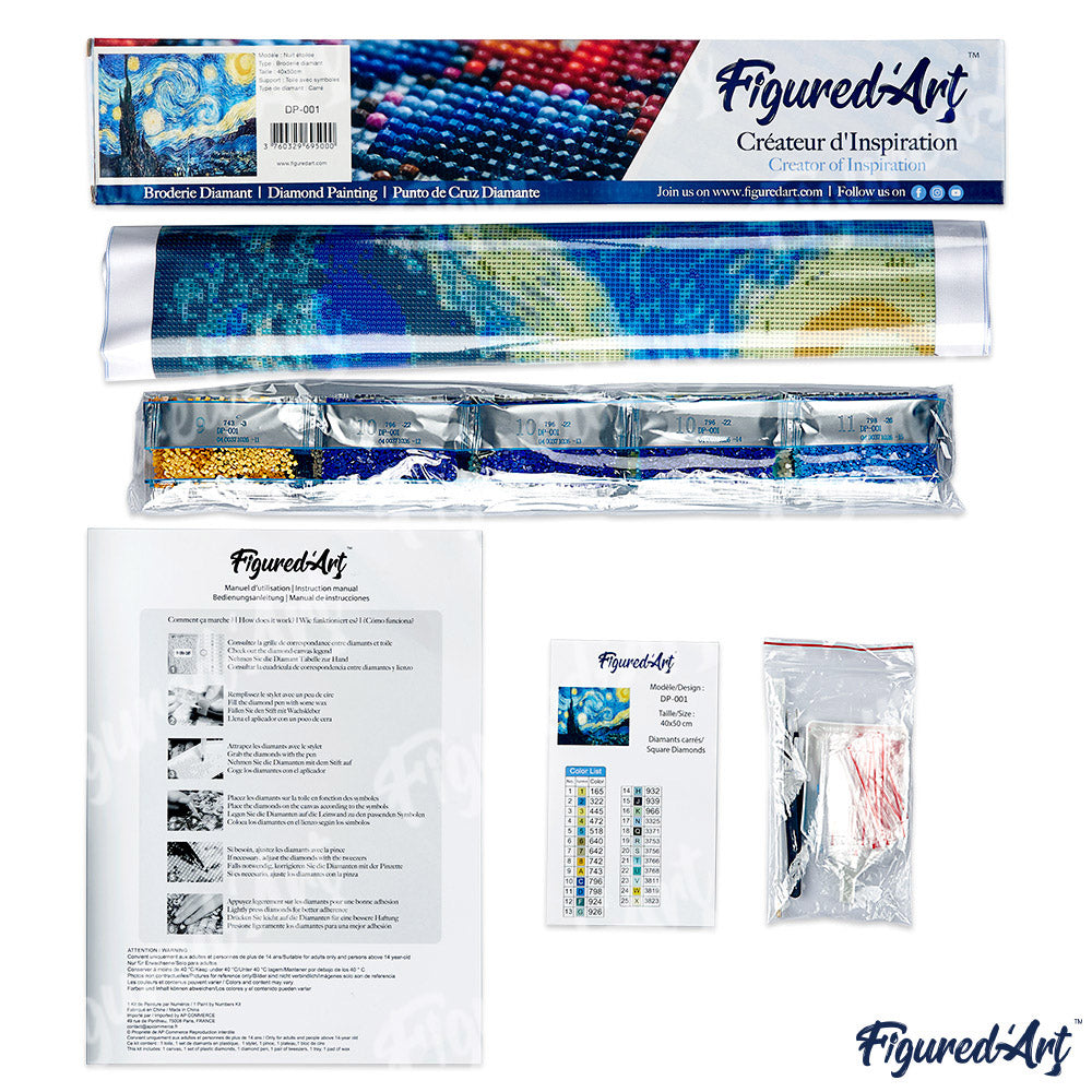 Diamond Painting - Fee und Schmetterlinge – Figured'Art